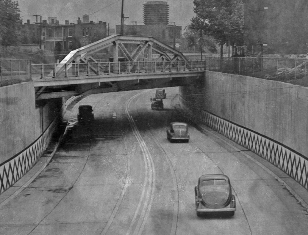 In 1937, motorists in St. Louis got their first superhighway