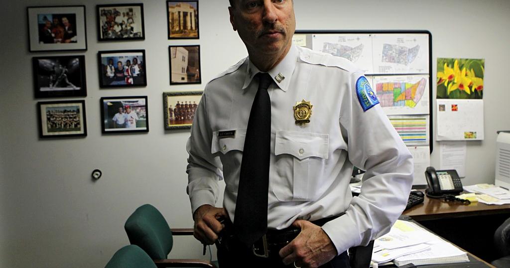 Captain Jerry Leyshock of the St. Louis Police Department's Third District