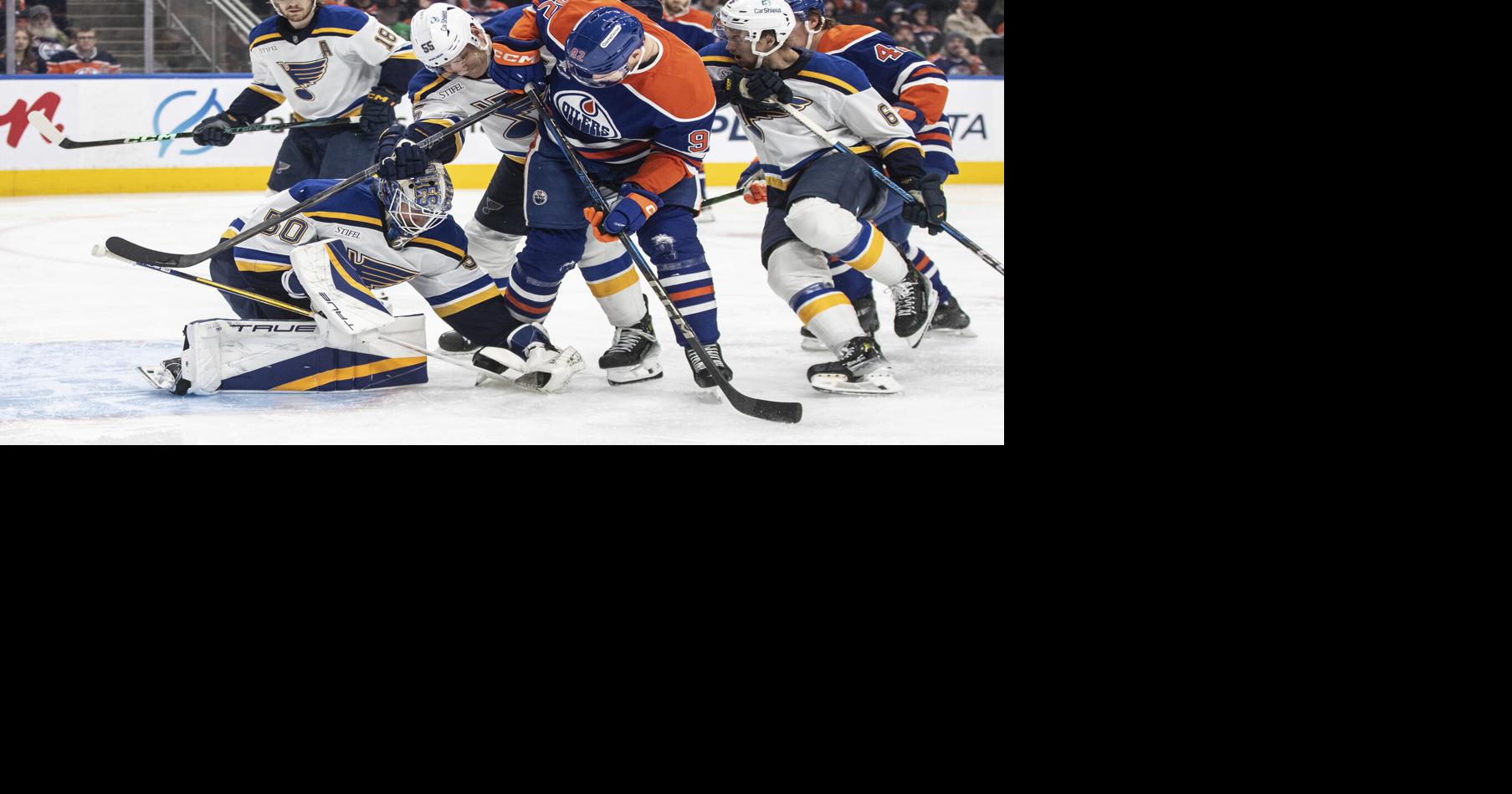 Blues lose in regulation for the first time in two weeks, fall 4-2 in ...