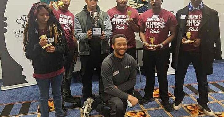 Sumner High chess team wins third straight district title