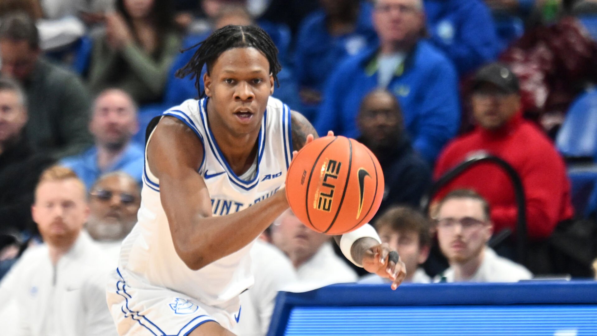 St. Louis University men beat Fordham to win 10th in a row