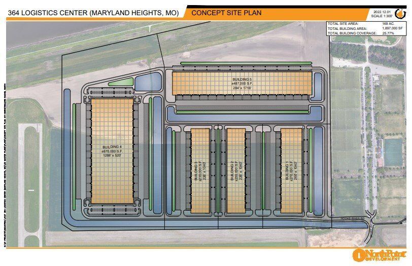 More warehouses proposed in Maryland Heights
