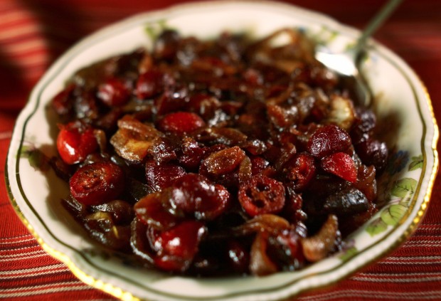 Caramelized Onion-Cranberry Compote