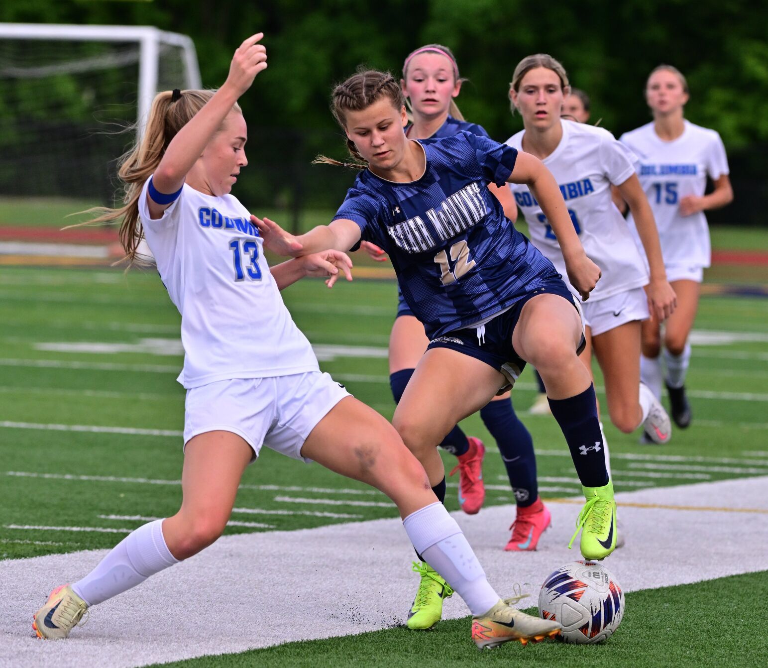 Natalie Beck off to strong start in last season for Father McGivney ...