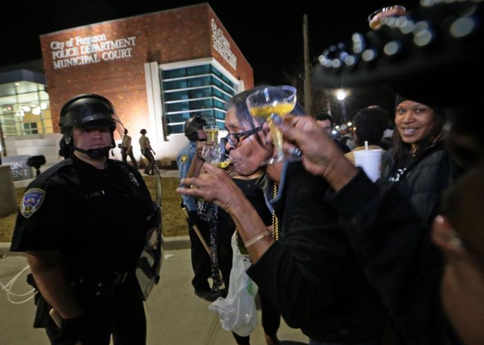 Man found guilty of shooting two officers at Ferguson protest