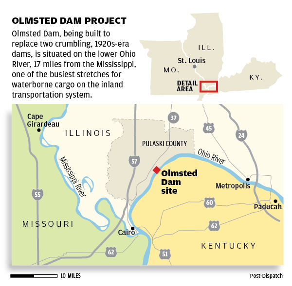 Southern Illinois dam project roiling political waters