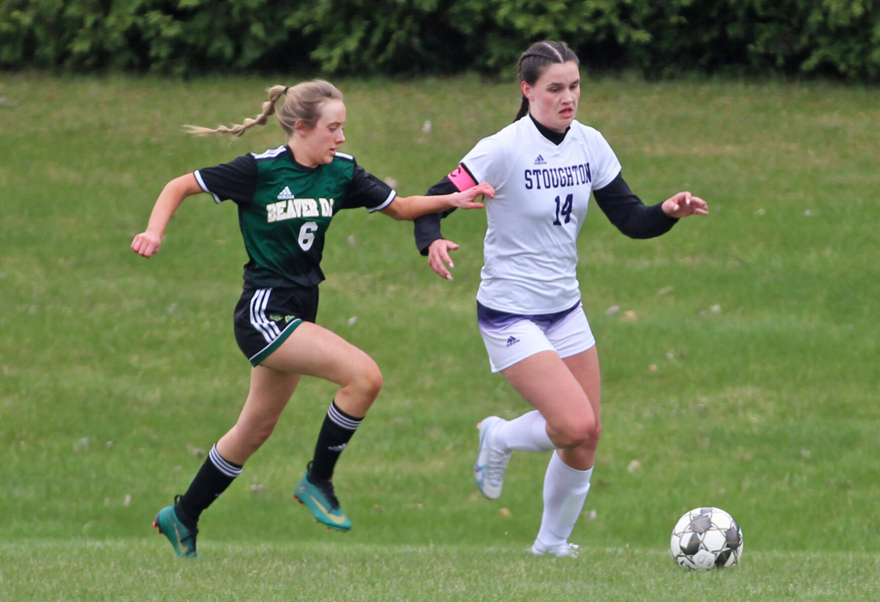 Girls soccer: Noelle Hanson nets hat trick as Stoughton extends ...