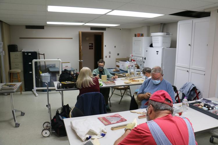 Carving out social time: Senior Center woodworking class members enjoy ...
