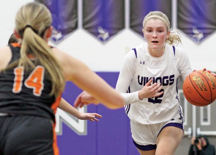 Girls basketball: Stoughton's Ella Hamacher collects double-double ...