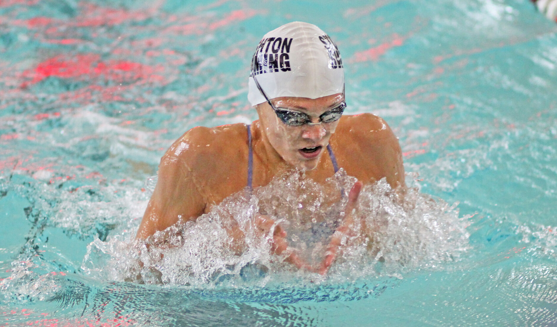 Girls swimming: Cheyenne Borroughs sets Stoughton school record in 200 ...
