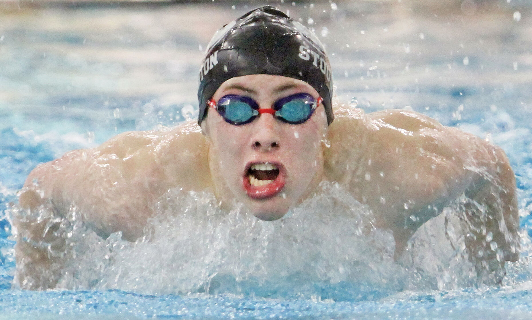Boys swimming: Stoughton’s Julian Callender, Gavin Reiser qualify for four state events each ...