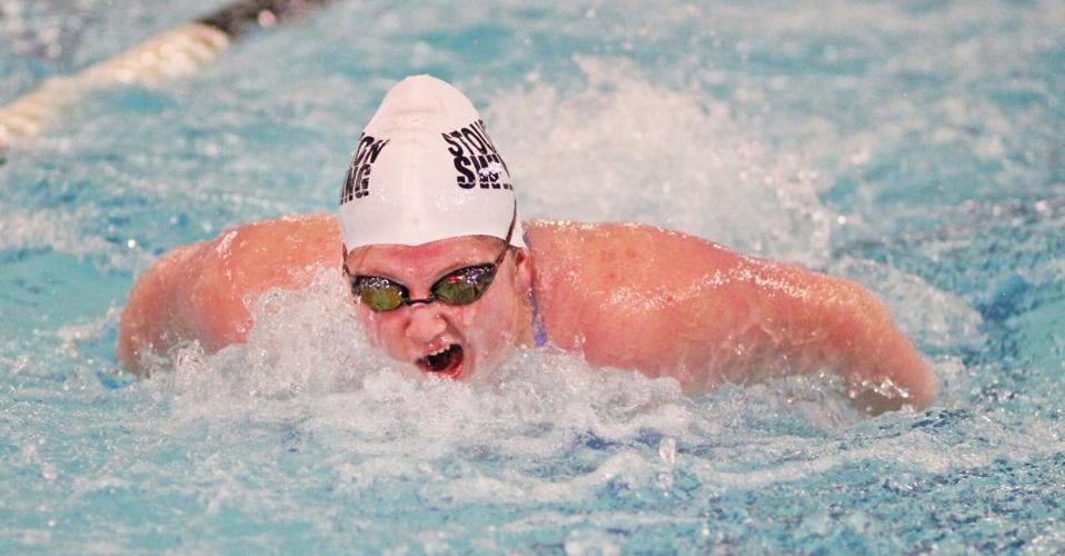 Girls swimming: Lillian Talbert, Cheyenne Borroughs lead Stoughton past ...