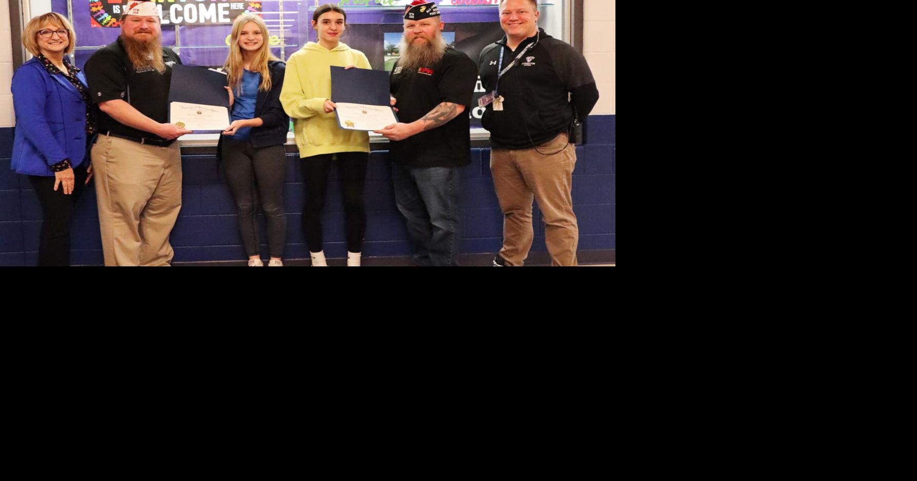 SASD students earn top honors in VFW essay competition | Community ...