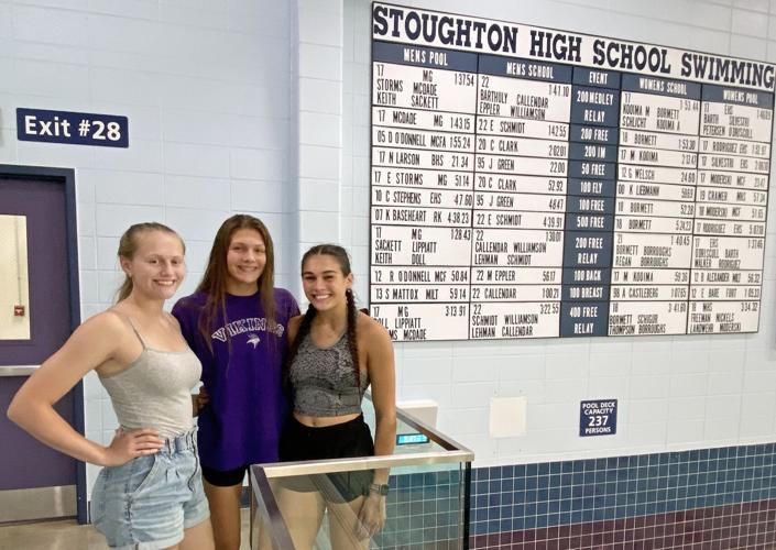 Girls swimming: Cheyenne Borroughs ‘proud’ to join older sisters on ...