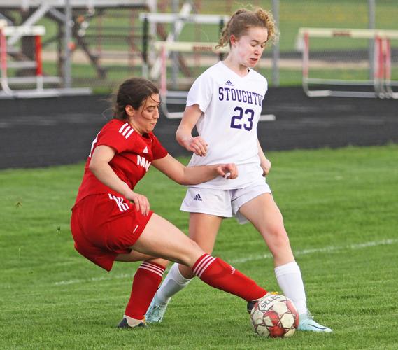 Girls soccer: Noelle Hanson, Hayley Millard lead Stoughton by Monroe ...