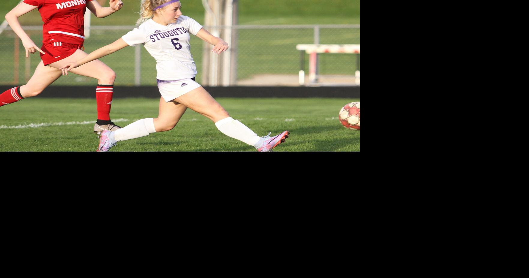 Girls soccer: Noelle Hanson, Hayley Millard lead Stoughton by Monroe ...