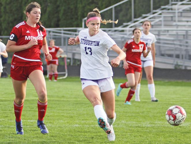 Girls soccer: Noelle Hanson, Hayley Millard lead Stoughton by Monroe ...