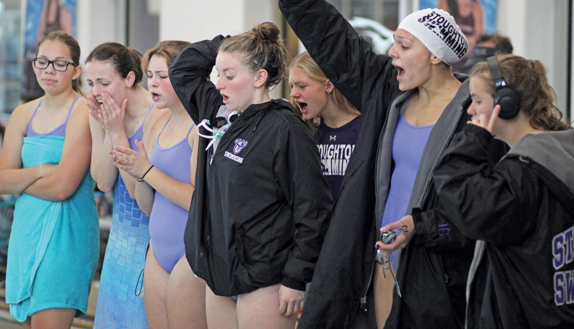 Girls swimming: Cheyenne Borroughs sets Stoughton school record in 200 ...