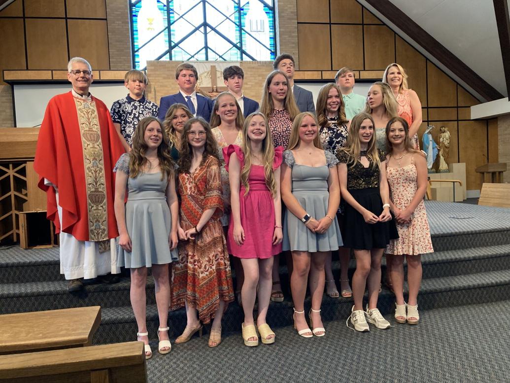 St. Ann Catholic School eighth-grade class graduates | schools ...