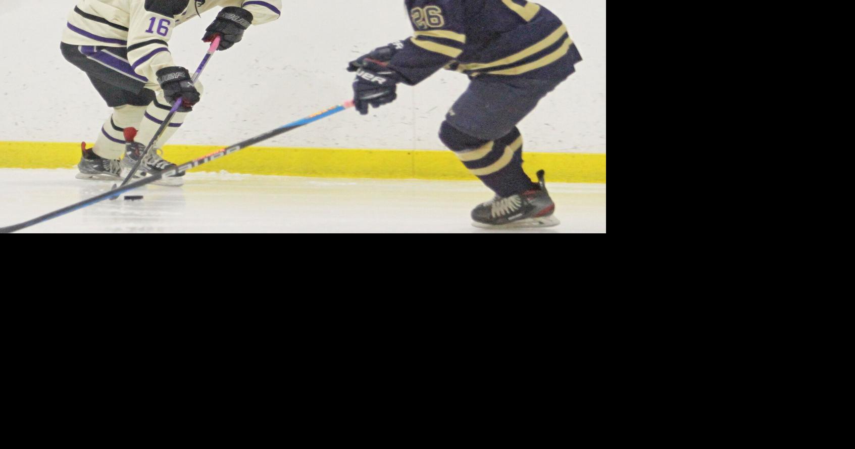Boys hockey: Colton Vinson's 17th goal of season helps Stoughton to tie ...