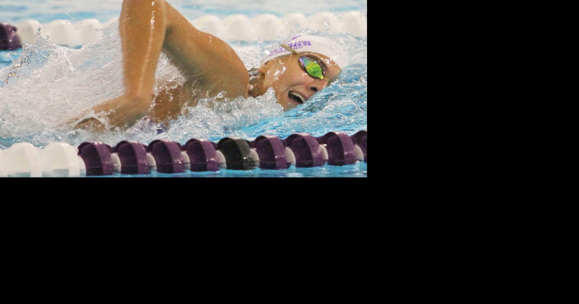 Girls swimming: Stoughton’s Cheyenne Borroughs resets school record in ...
