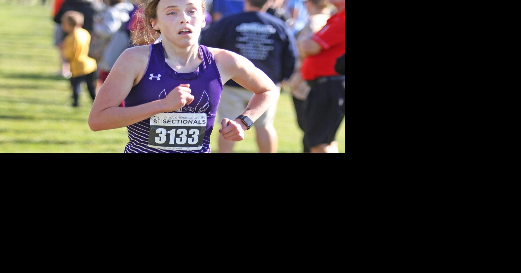 Girls cross country: Mallory Reiser finishes strong to secure spot at ...