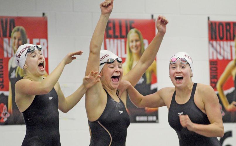 Girls swimming: Stoughton’s Cheyenne Borroughs finds comfort, podiums ...
