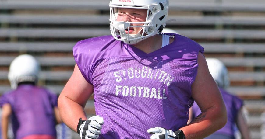 Football: Griffin Rousseau proud to be next up in Stoughton’s ‘O-line ...