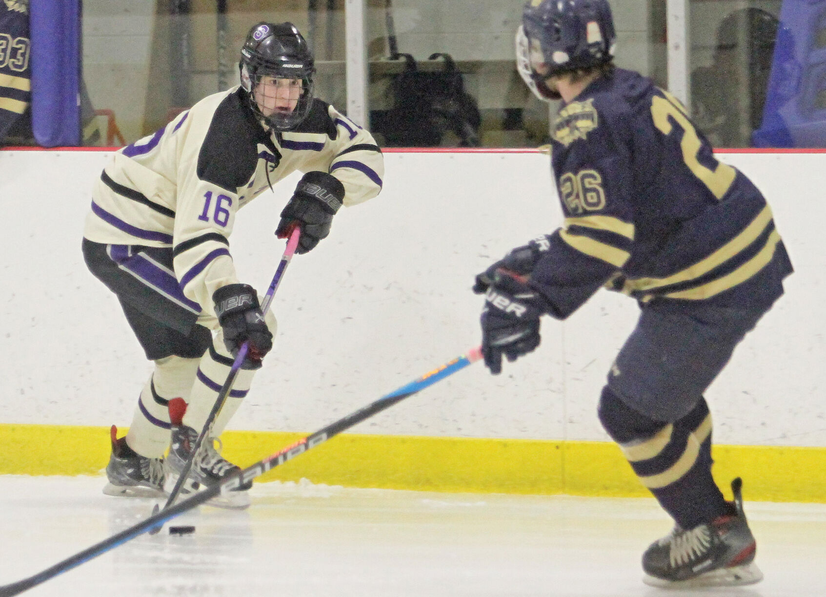 Boys hockey: Colton Vinson's 17th goal of season helps Stoughton to tie ...