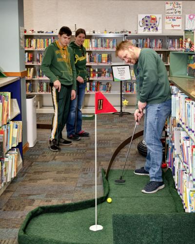 ‘Hole’ lot of fun at library mini golf event | Community ...