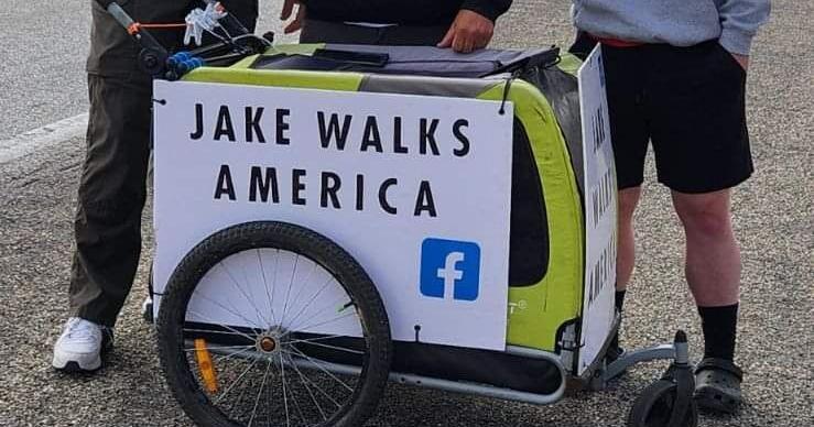 Jake Walks America visits Sullivan County | News | sullivan-times.com