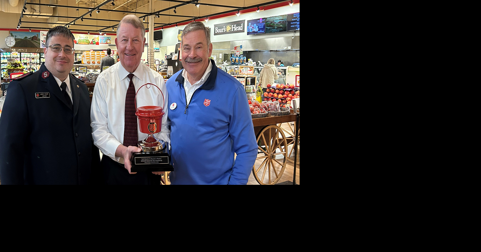 Bob Baesler recognized by The Salvation Army for hitting fundraising ...