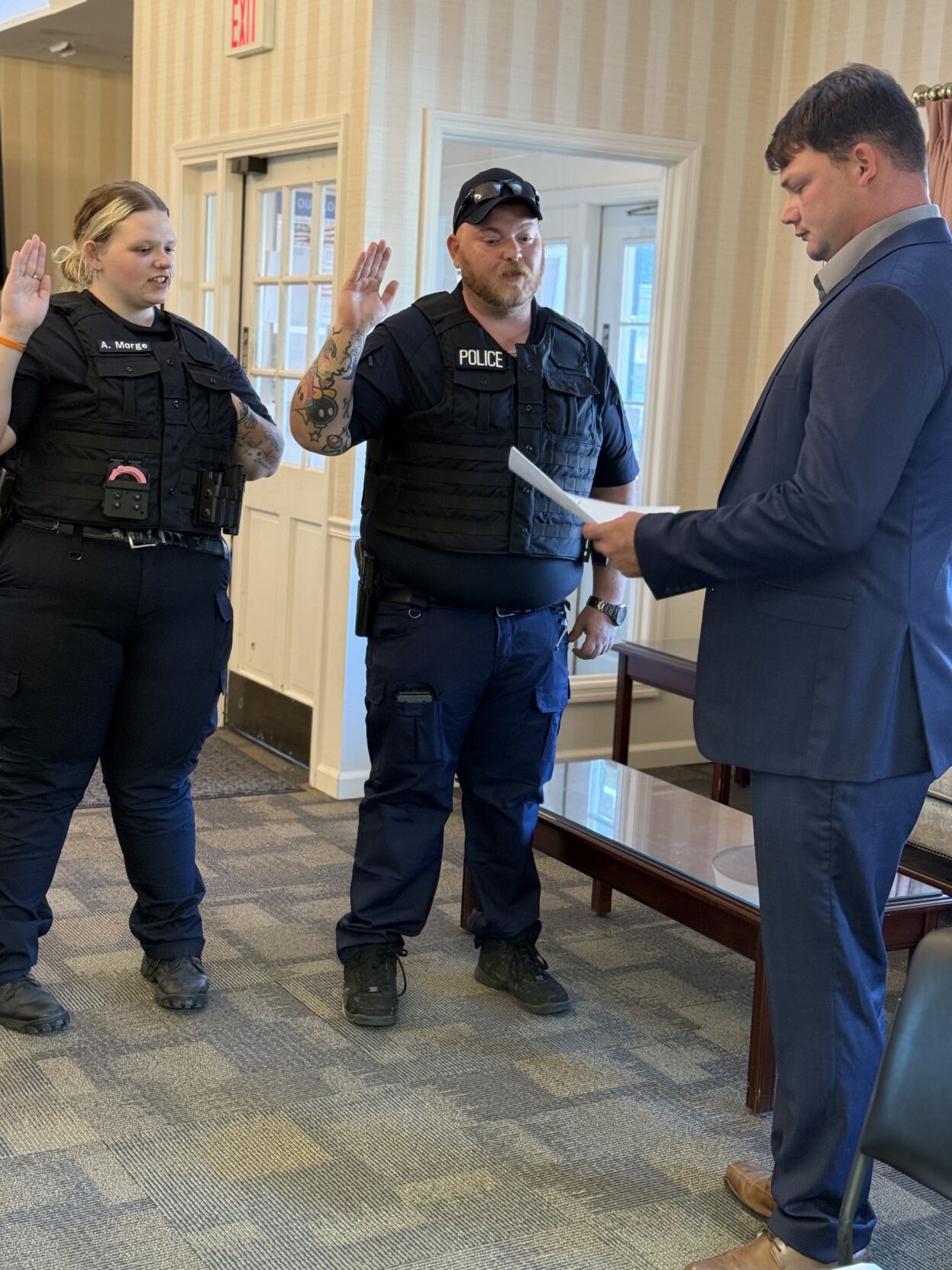 New Marshal and His Deputies Take Center Stage at Carlisle Council | News | sullivan-times.com