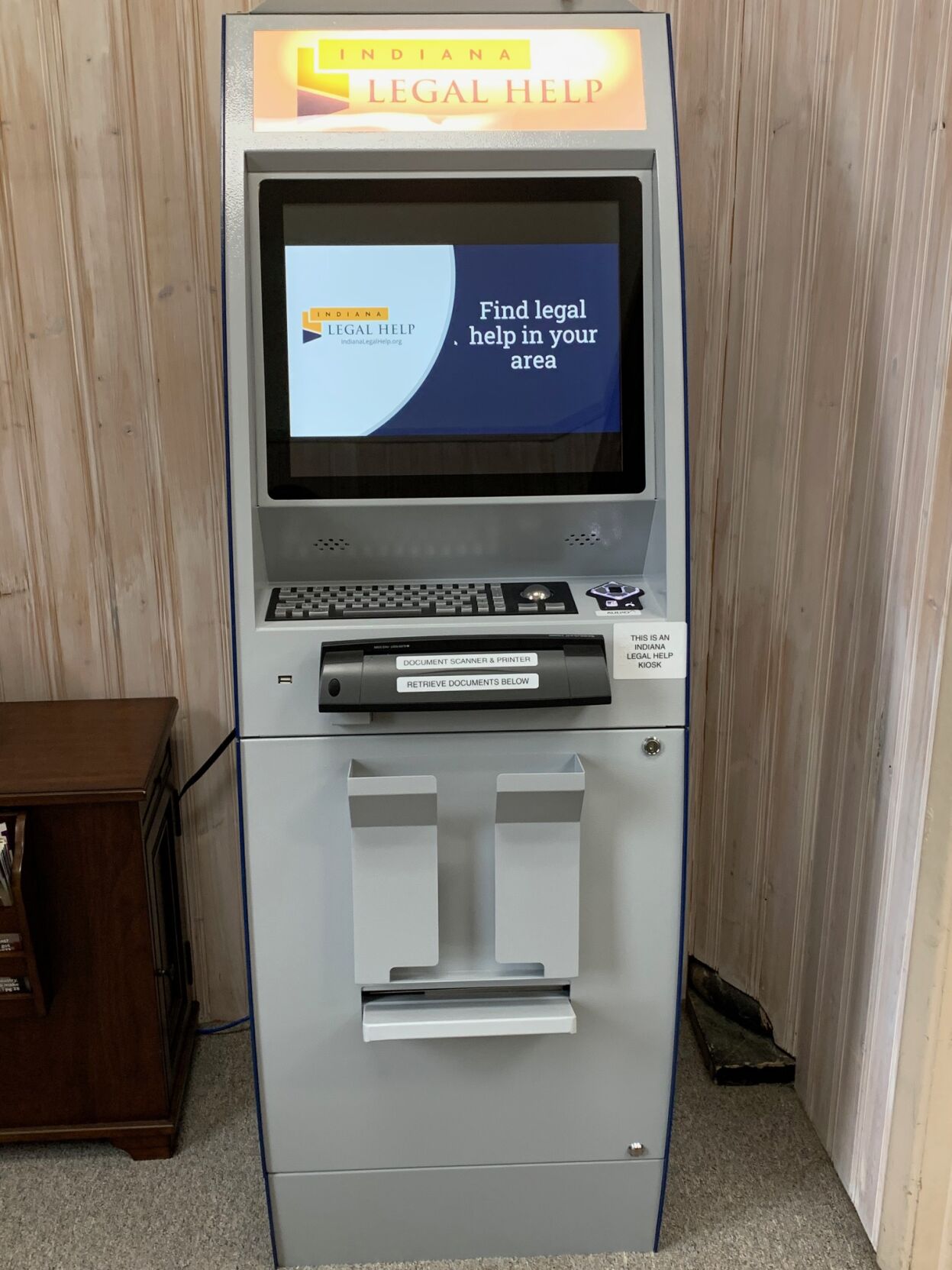 Free legal kiosk now available at library | News | sullivan-times.com
