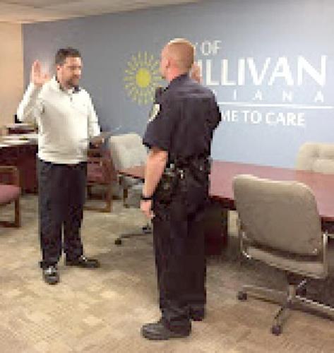 Sullivan swears in its 5th full-time police officer | News | sullivan ...