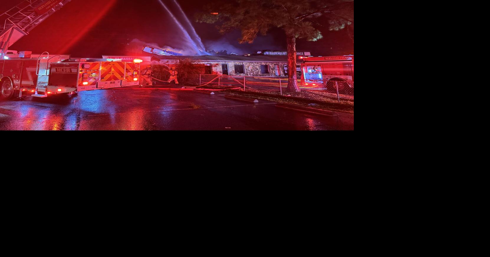 Fire destroys commercial building on Spring Hill Drive | Crime Crashes ...