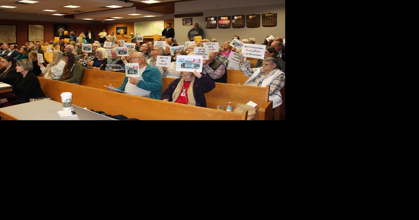 Crowd protests plan for auto collision center | News | suncoastnews.com