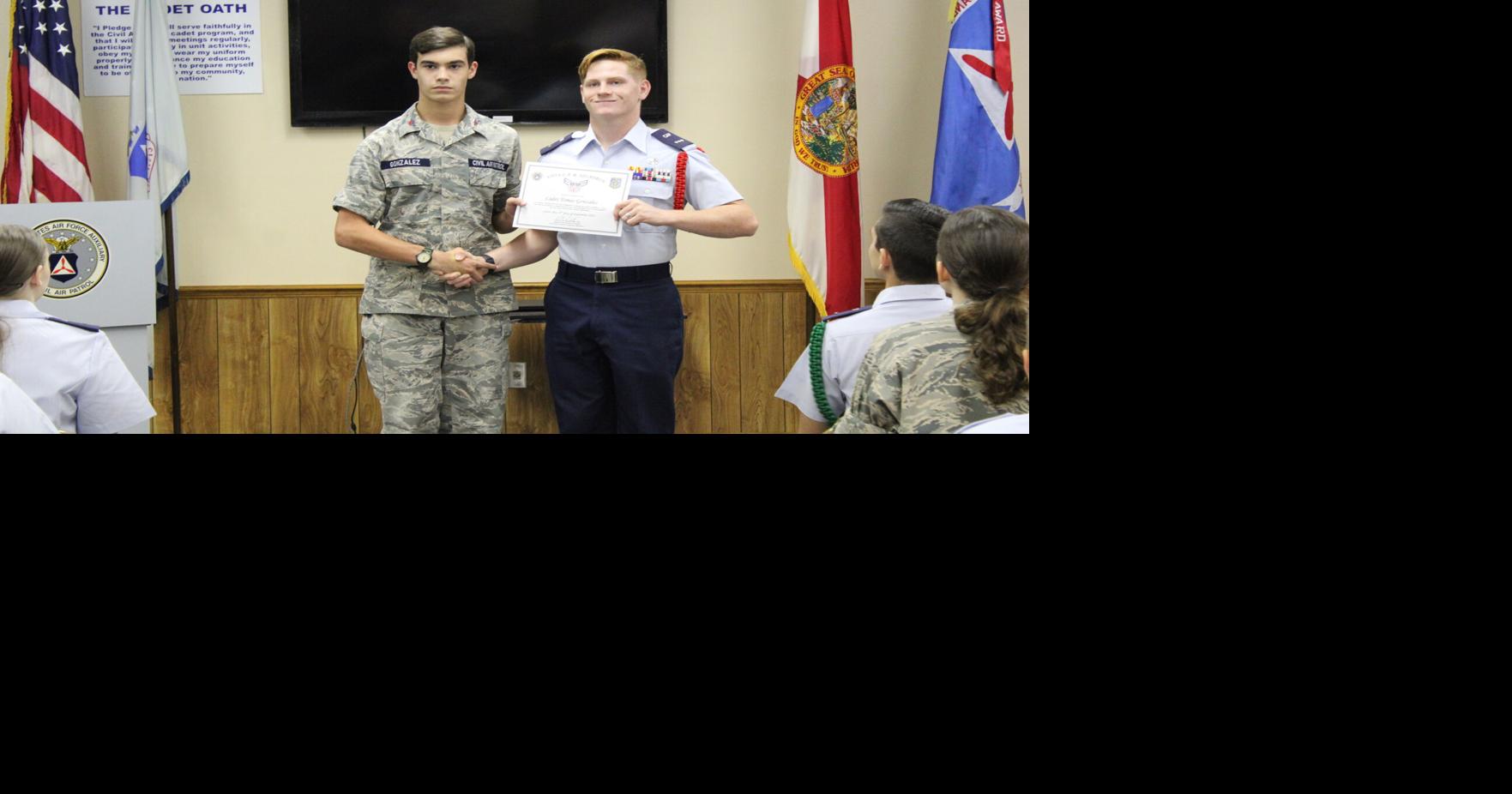 Civil Air Patrol cadets promoted, honored at ceremony | News ...