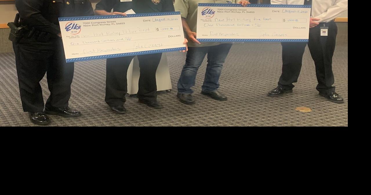 Funds for first responders | Pasco | suncoastnews.com