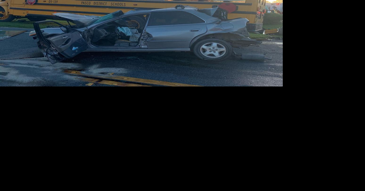 Motorist injured as car hits school bus | News | suncoastnews.com