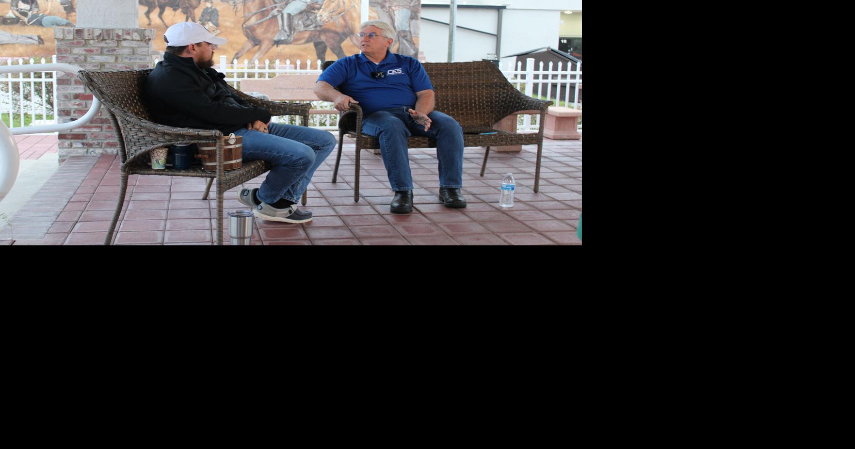 24 hours on a bench, countless conversations about hope | News ...