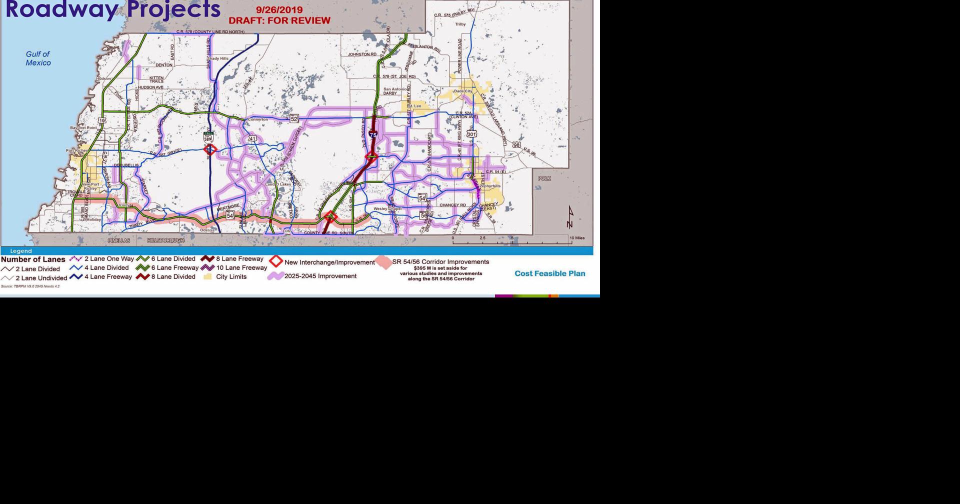 Pasco MPO readies 2045 transportation plan | News | suncoastnews.com