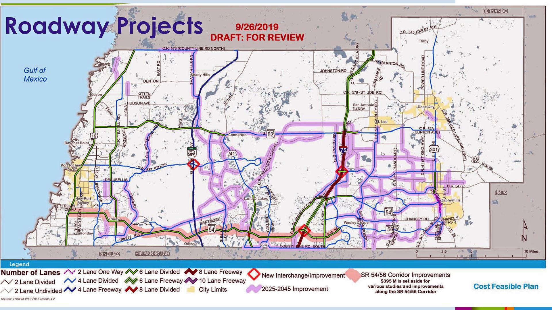 Pasco MPO readies 2045 transportation plan | News | suncoastnews.com