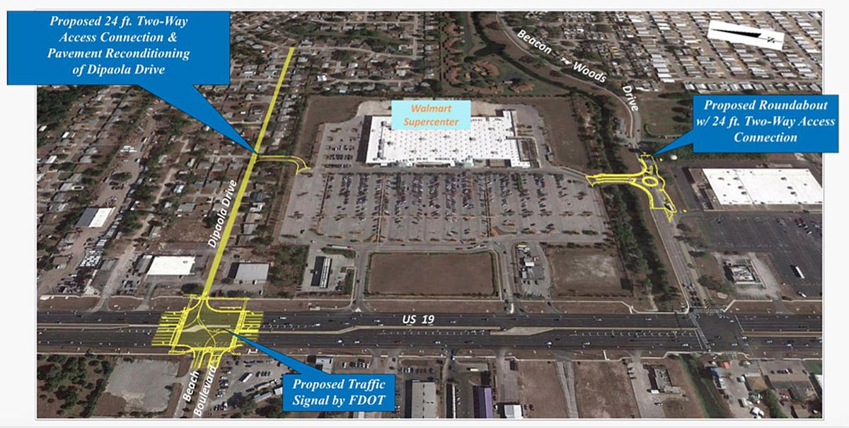 Hudson Wal-Mart traffic safety plan includes U.S. 19 signals | News ...