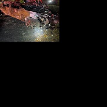 Vehicle catches fire after accident in Trinity | Crime Crashes Fires ...