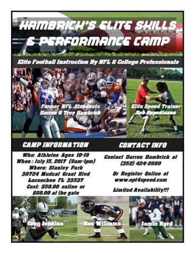 Trinity coach to take part in Hambrick camp | Sports | suncoastnews.com