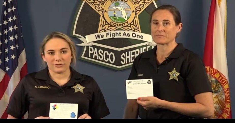 Pasco Sheriff’s Office offering autism ID cards | News | suncoastnews.com