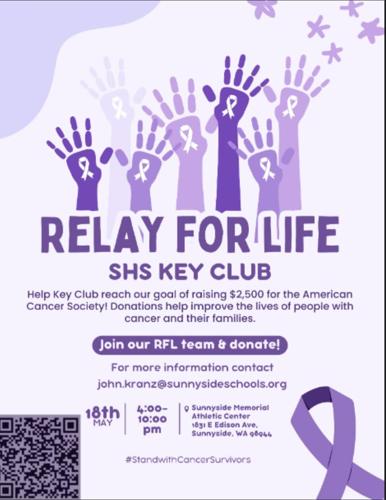 Relay for Life set for May 18 in Sunnyside | Community | sunnysidesun.com