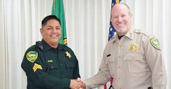 Jesse Rojas promoted YSO patrol sergeant | News | sunnysidesun.com