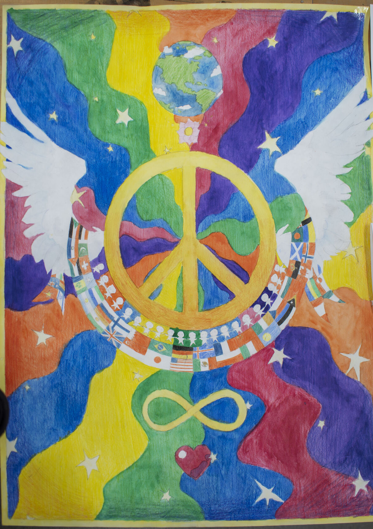 Harrison Middle School’s Kaylee Rodriguez wins local Peace Poster ...